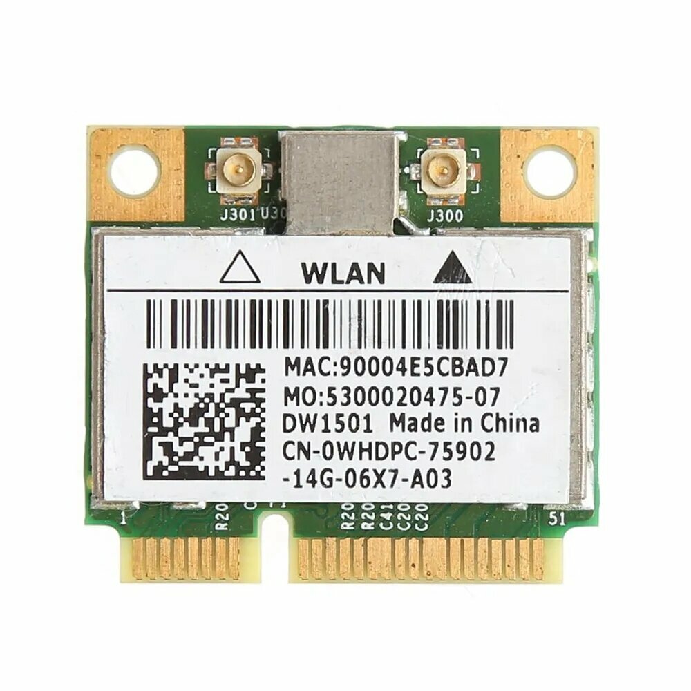 DELL BCM4313 BCM94313HMG2L DW1501 CN-0K5Y6D 0WHDPC Беспроводная сетевая карта