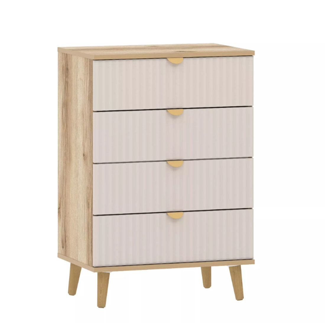 Комод Дакота НМ 040.18, Сантьяго софт/Дуб Делано