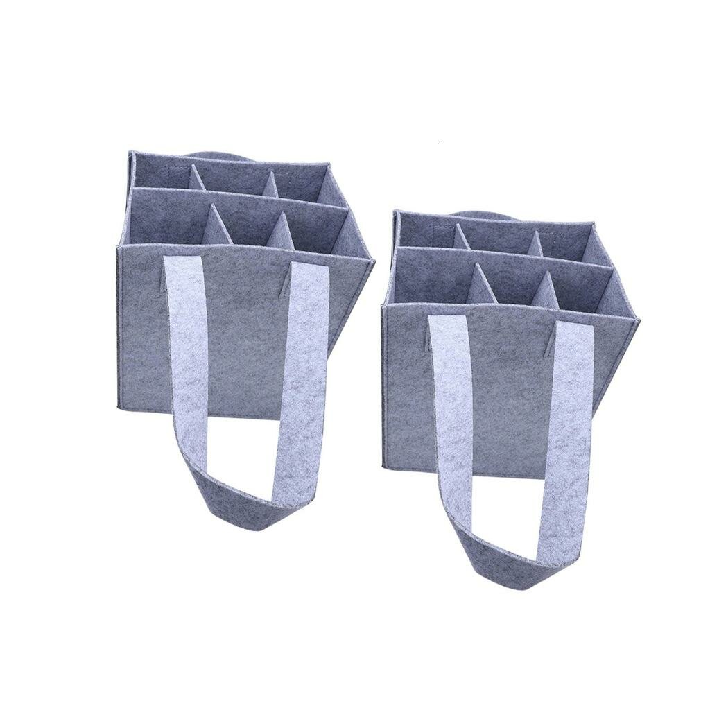 Мешок для транспортировки вина (2 шт.), Светло-серый