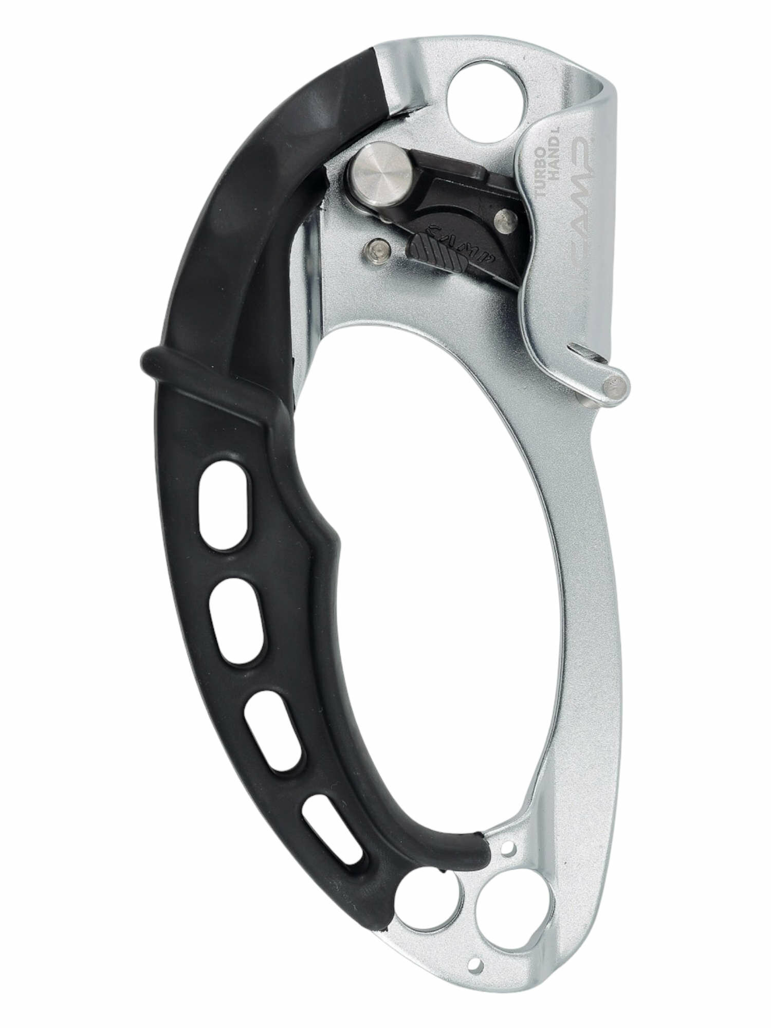 Жумар Camp с ручкой Turbohand Left Grey