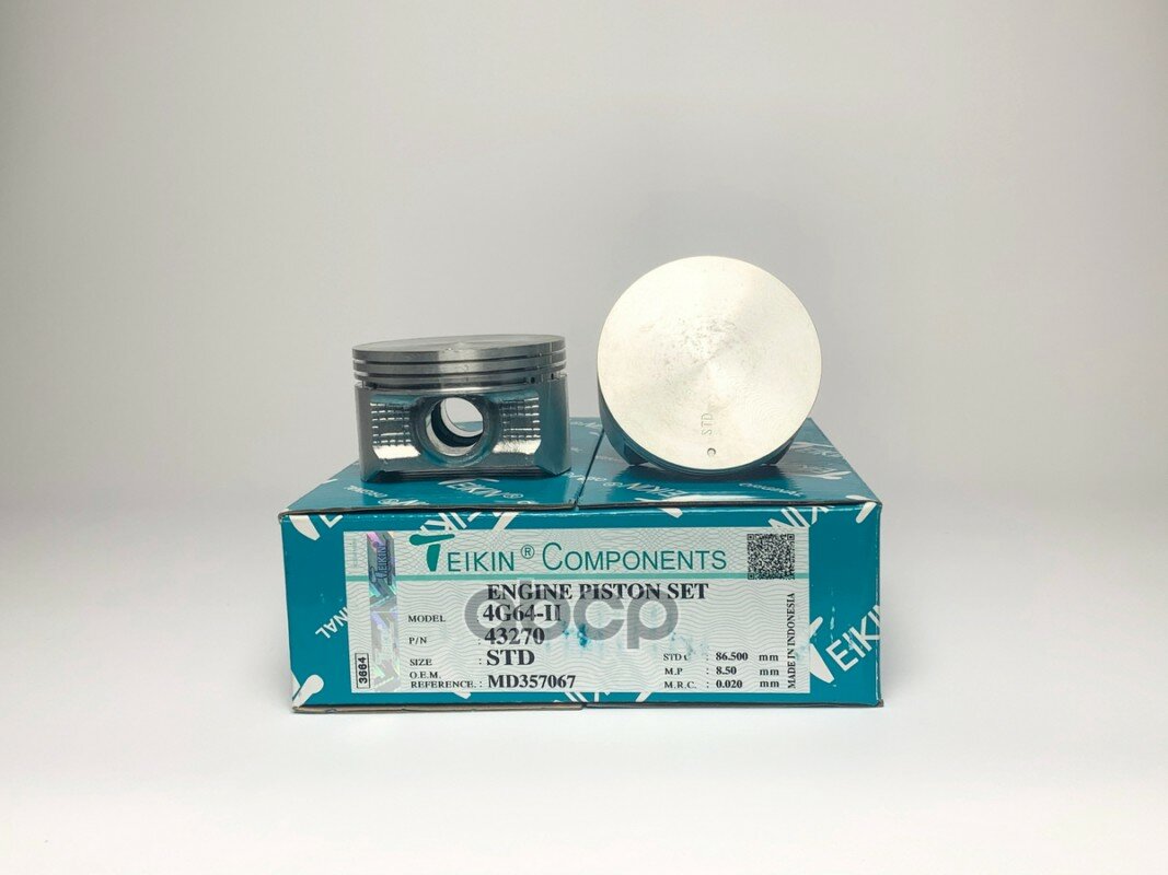 Поршень без колец MITSUBISHI 4G64-II D86 TEIKIN арт. 43270STD