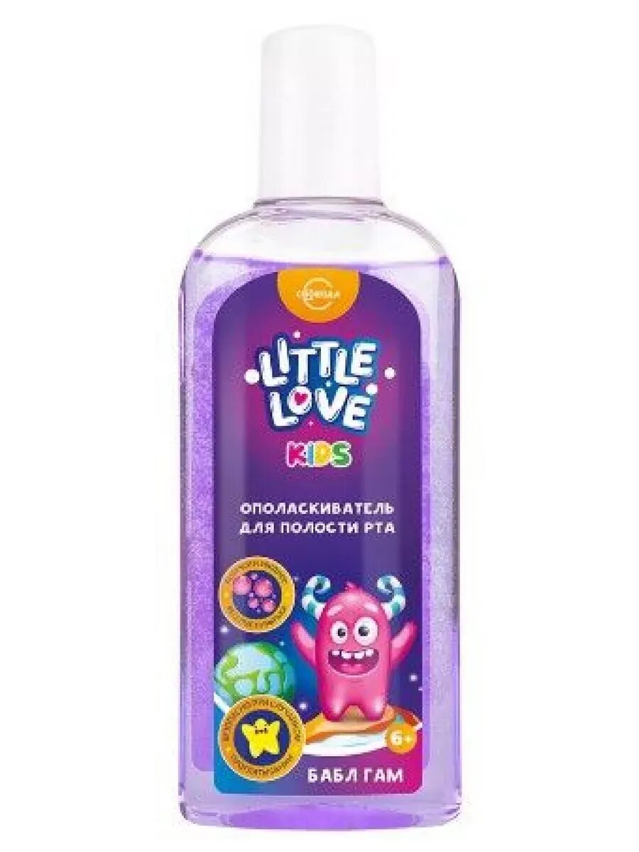 Свобода детский ополаскиватель для полости рта little -3шт.