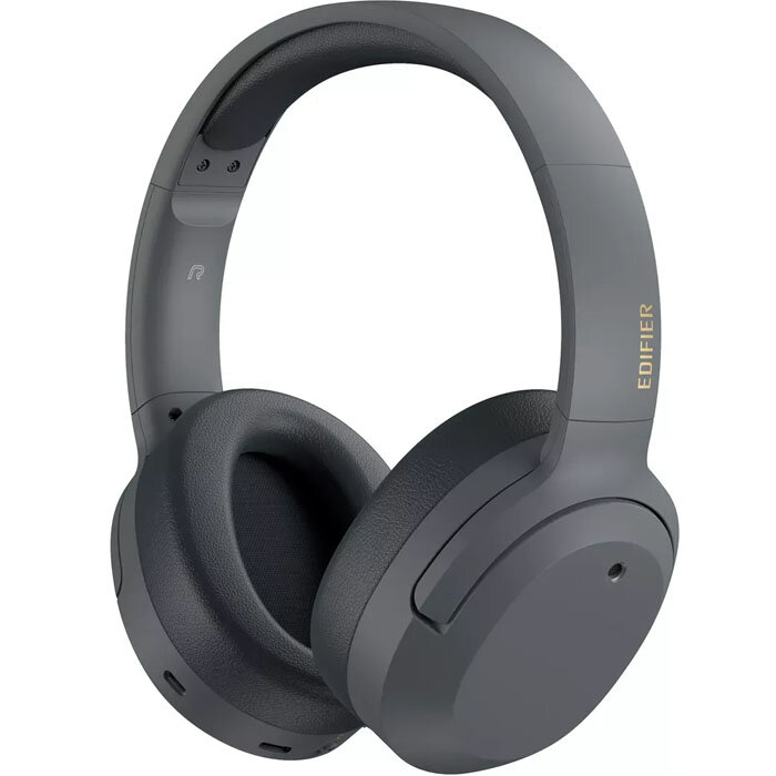 Bluetooth наушники с микрофоном Edifier W820NB Plus 2025 беспроводная полноразмерная гарнитура - серая