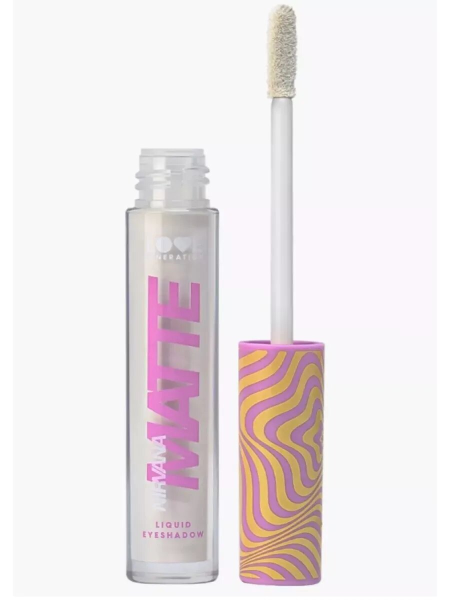 Матовые жидкие тени Nirvana тон 03 белый 3мл