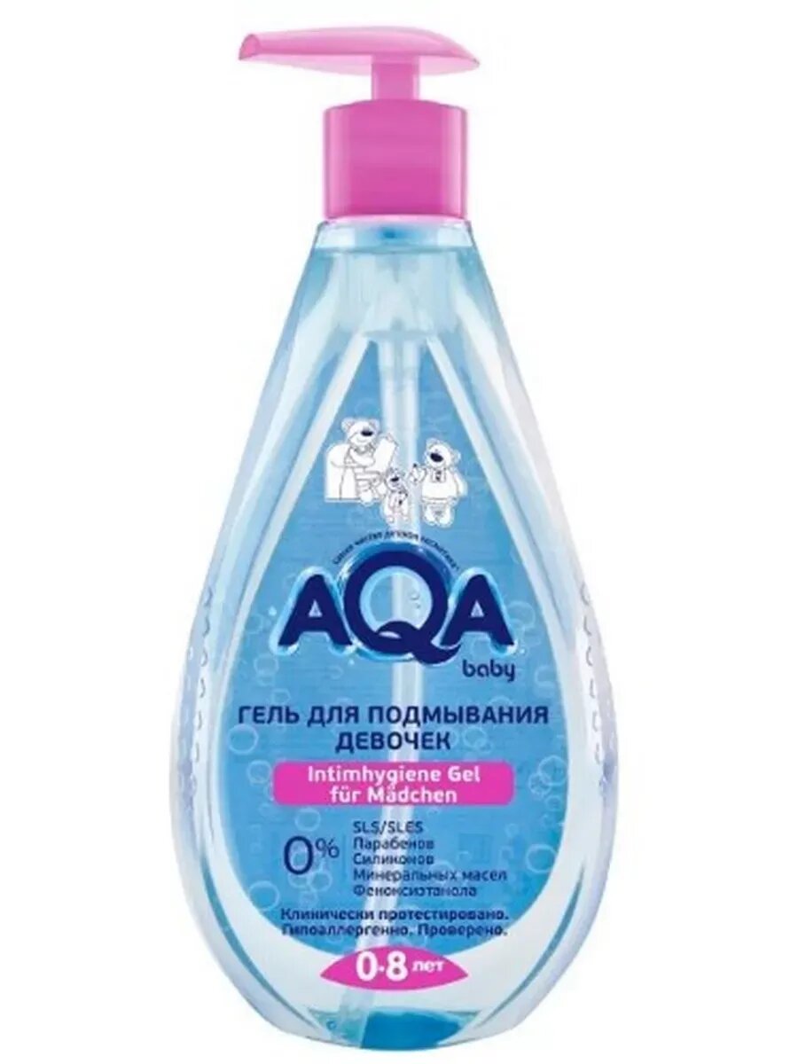 Aqa Baby Гель Д/подмывания Девочек 400мл