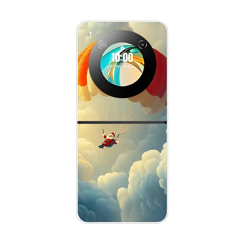 Чехол для ZTE Nubia Flip 2, AENAHMSB22, прозрачный, складной