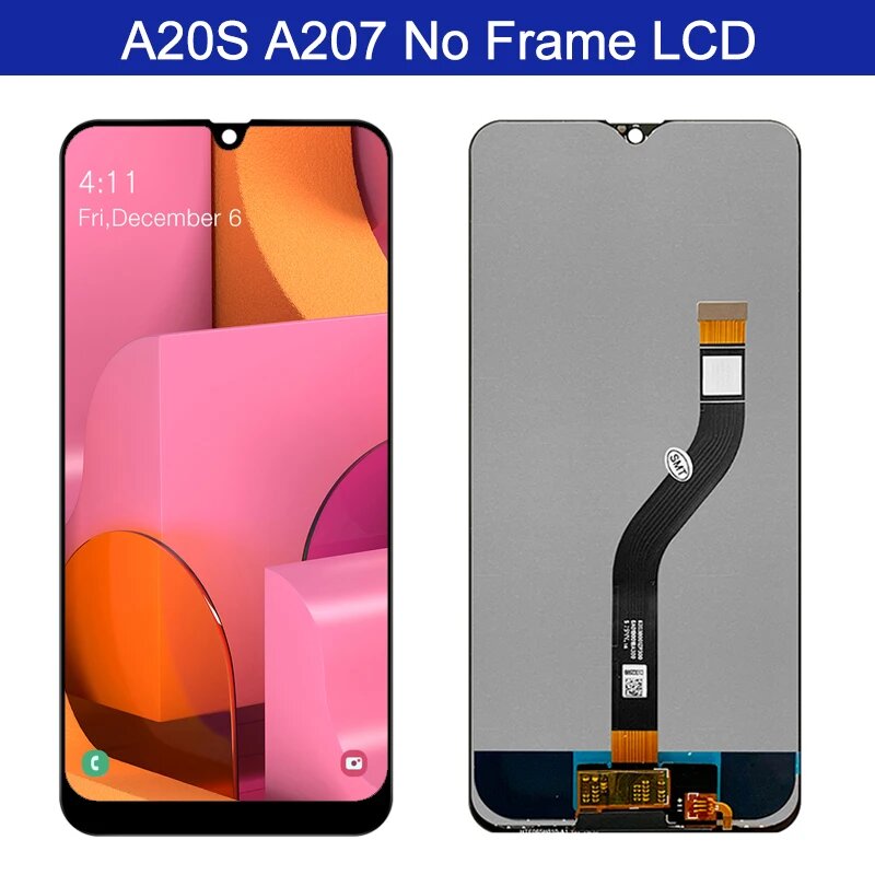 Для SAMSUNG GALAXY A10 A105 A20 A205 A20S A207 A30 A305 A30S A307 A50 A505 A70 A705F A20S Ori LCD
