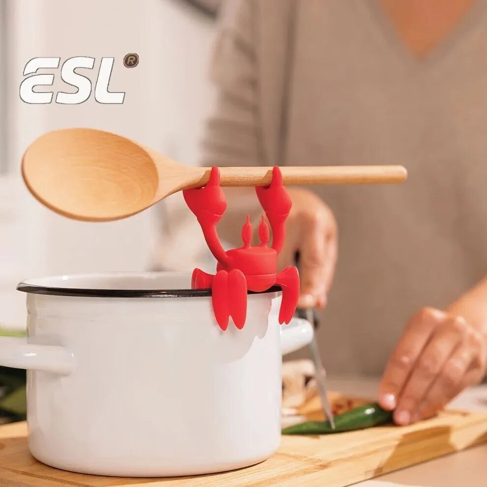 Держатель кухонный для крышек, для ложки, половника х 4 см х 10 см, 1 шт