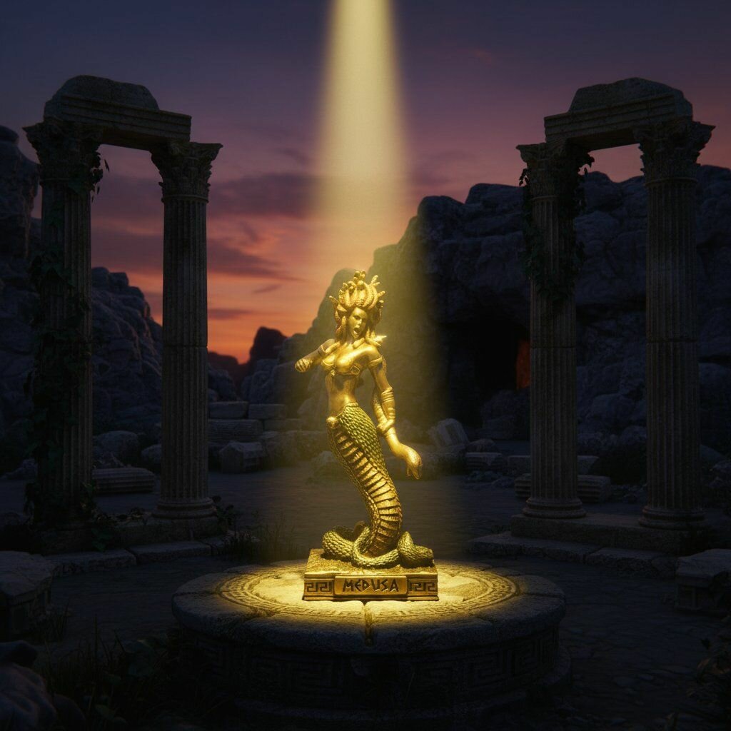 Статуэтка Горгона Медуза A2188680