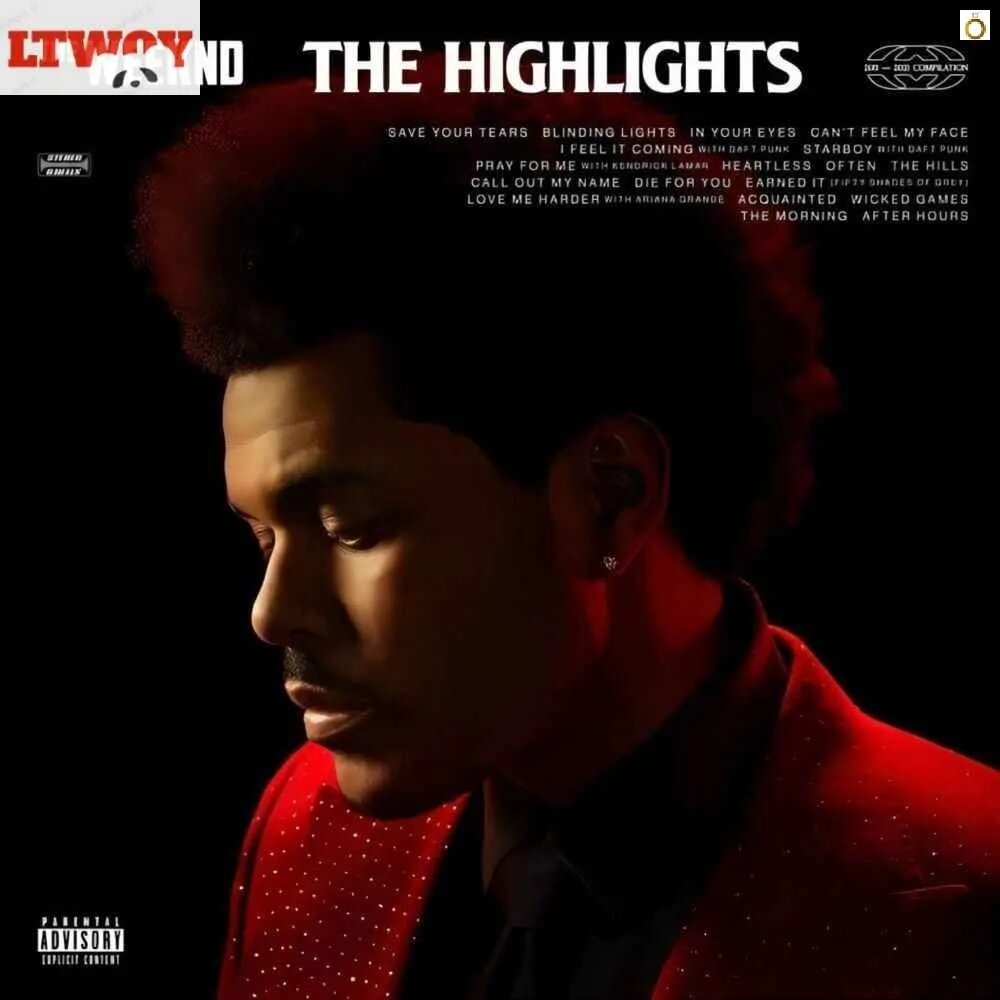 Виниловая пластинка The Weeknd - The Highlights, 2LP, Compilation, Europe 2021 — фото 1