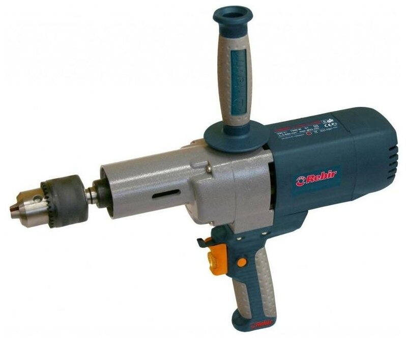 Дрель безударная Rebir IE-1305A-16/1300ER, 1300 Вт зеленый коробка