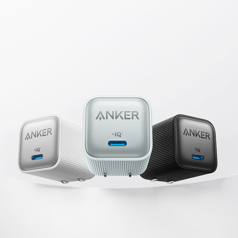 Зарядное устройство ANKER 35W GaN для iPhone 15 Pro Max/16/17 серии с USB-C PD поддержкой Apple устройств
