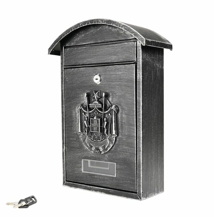 Почтовый ящик FIXBERG 355х260х100 мм серебро