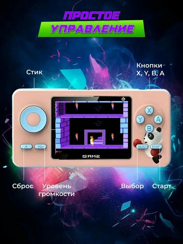 Портативная игровая приставка S5 520 игр S5 Mini Ретро-игровая консоль