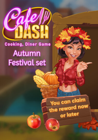 Cafe Dash: Cooking, Diner Game - Autumn Festival Set DLC (Steam; PC; Регион активации Все регионы)