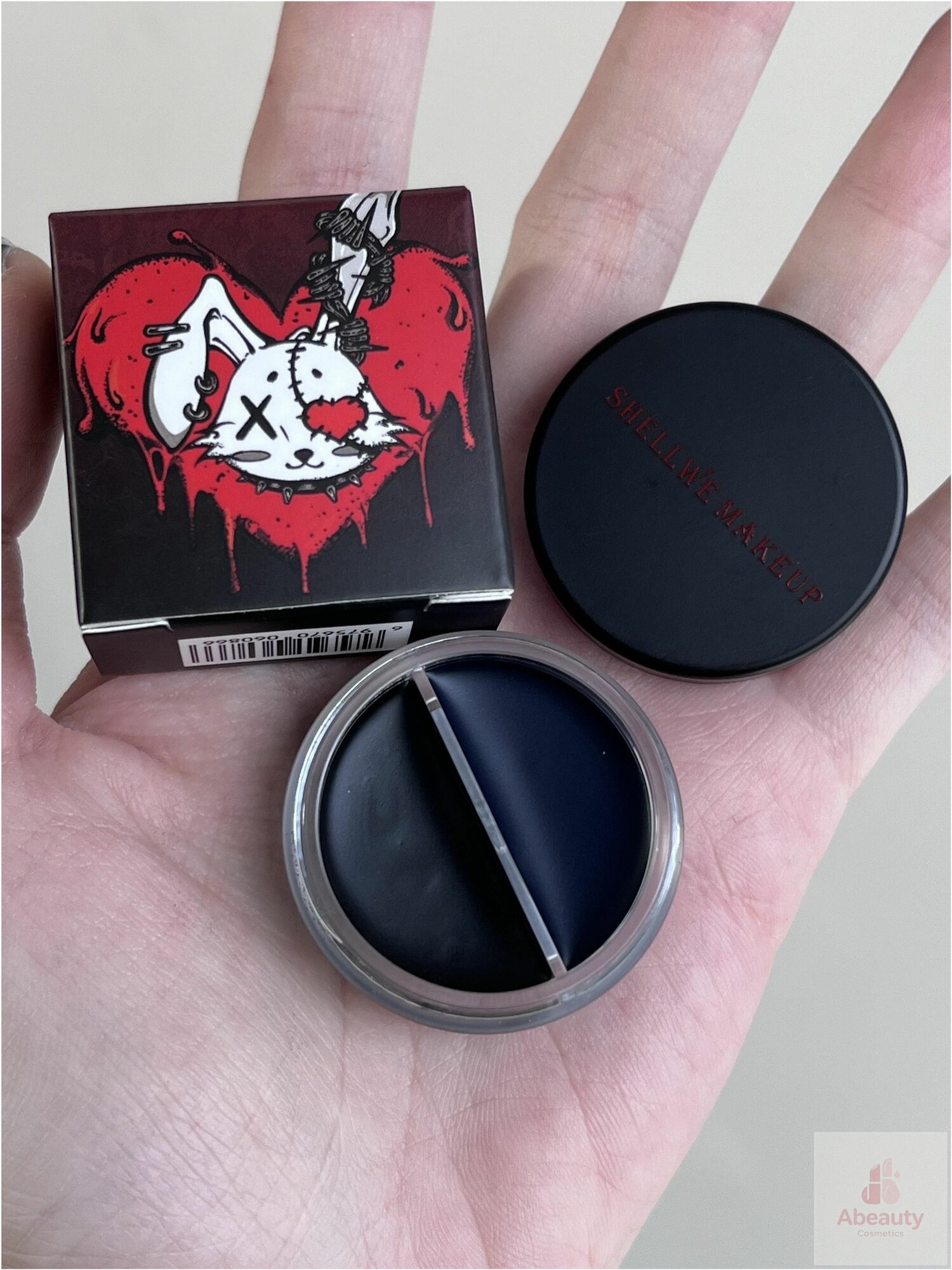 Помада на губах Shellwe Makeup Punk Bunny Lip Mud - Denim