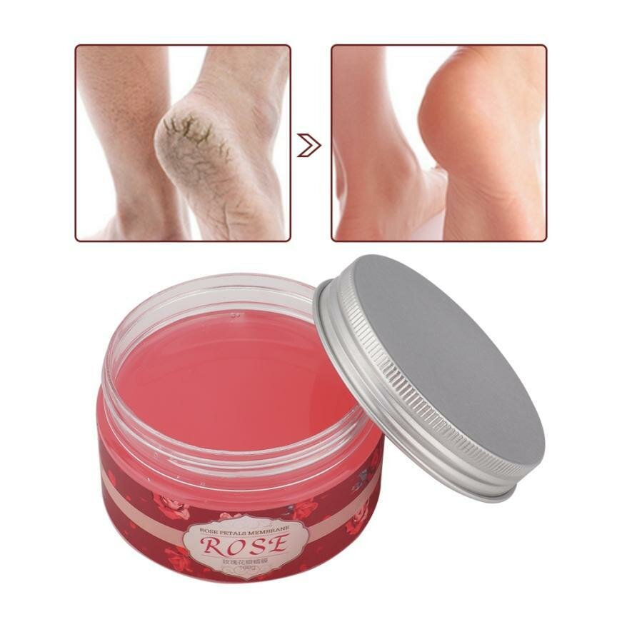 100 г отшелушивающая маска для ног Rose Foot Удаление омертвевших мозолей Уход за ногами Восковая маска
