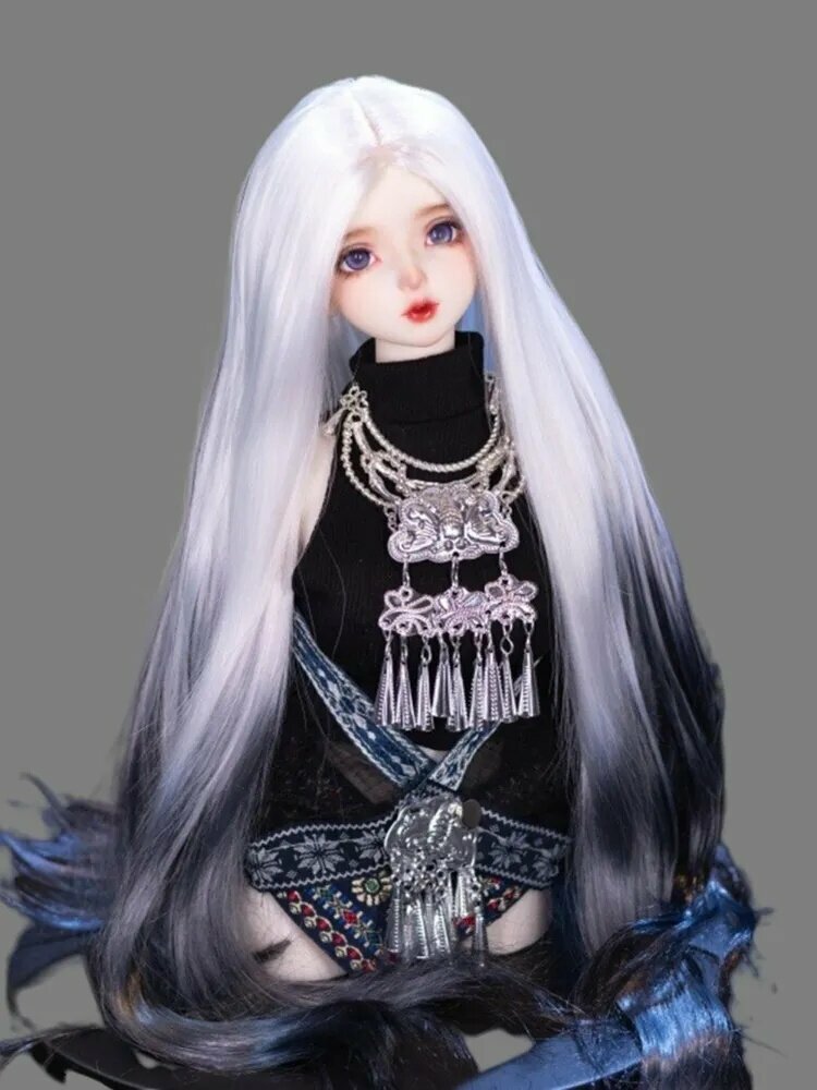 1/3 1/4 1/6 BJD Волосы куклы Длинные волосы, парик для куклы BJD, сменная прическа для коллекционных кукол разных