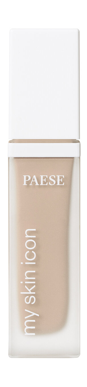 PAESE Тональный крем My Skin Icon Mattifying Foundation with Satin Finish, 33 мл, 1N Ecru