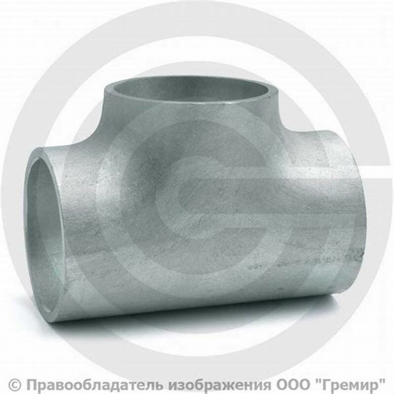 Тройник Ду 159 × 4,5, оцинкованный