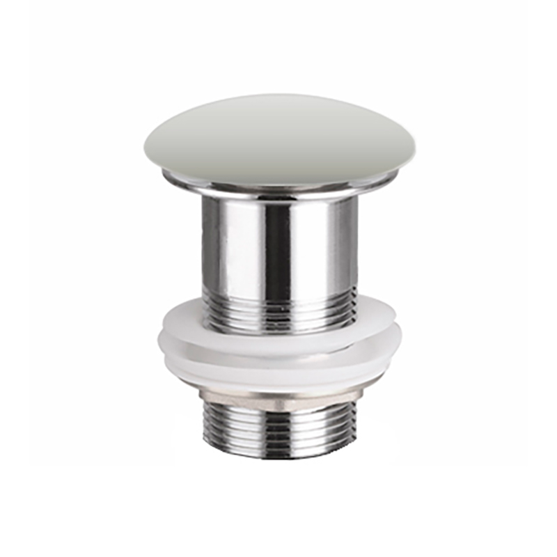 Донный клапан Ceramicanova CN2000MSG с керамической накладкой click-clack серый матовый, Латунь, керамическая накладка