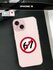 Чехол на Apple iPhone 15 / Айфон 15 с принтом Отменяющий знак 67, прозрачный