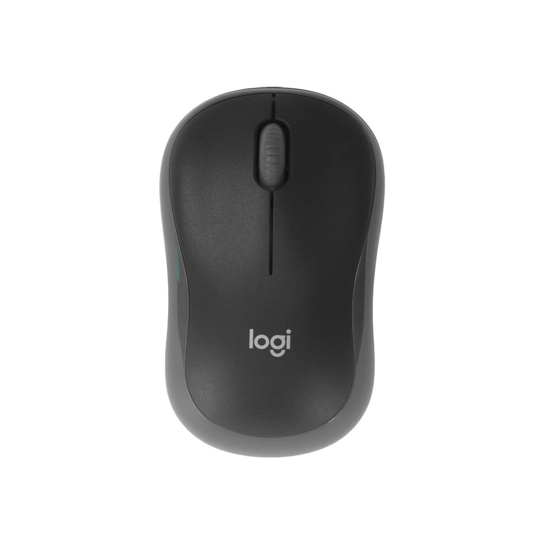 Мышь беспроводная Logitech M186, 1000 dpi, оптическая, черный/серый