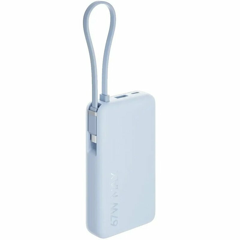 Мобильный аккумулятор Xiaomi BHR08NZGL 10000mAh QC3.0/PD3.0 67W 3.35A USB-A/USB-C голубой