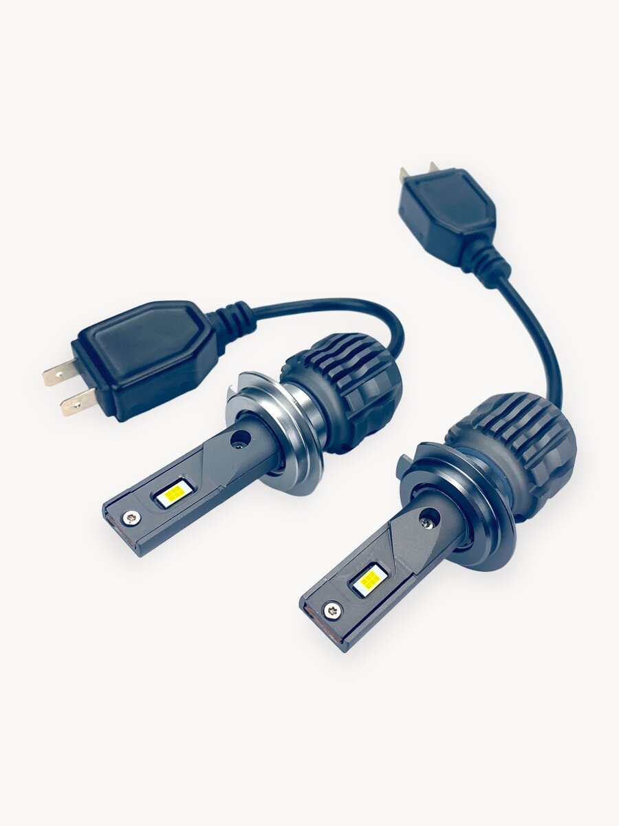 Светодиодные лампы Vizant D20 цоколь H7 CSP 3570 Philips 24W 4400lm 5000k (2 шт.)