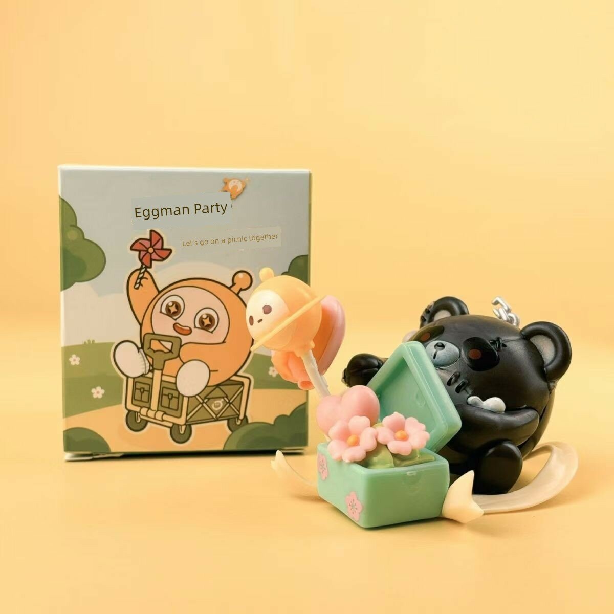 Egg Party: Серия «Пойдем на пикник» — Модные фигурки-сюрпризы, настольные украшения, детские игрушки, подарки на день