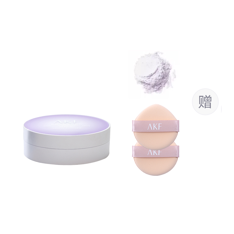 Пудра для фиксации макияжа женская AKF Snow Melt Loose Powder 1419951538