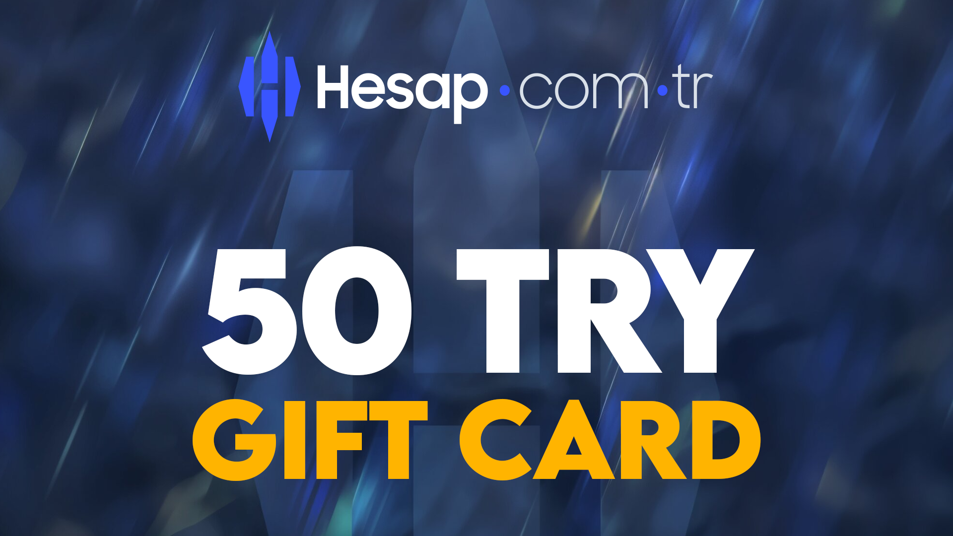 Hesap com TRY 50 Подарочная карта • для России • цифровой ключ