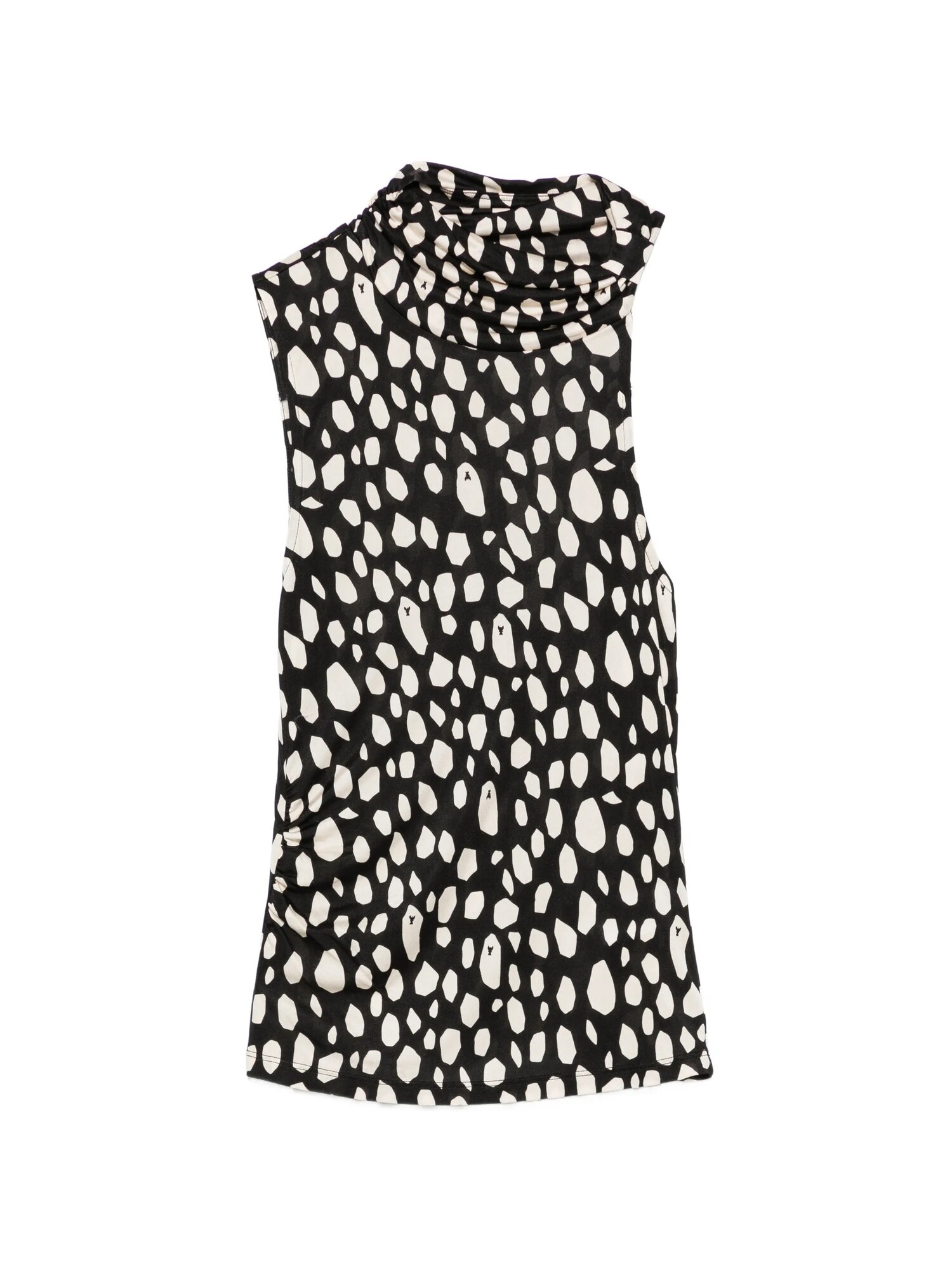 Топ Graphic-print asymmetric top