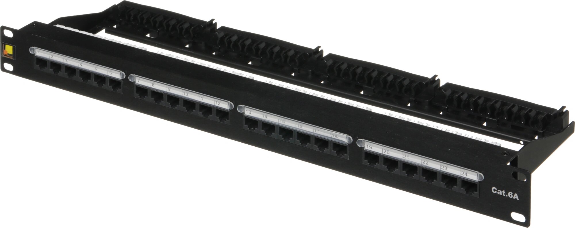 Патч-панель Lanmaster LAN-PPN24U6A 19 1U RJ45 кат.6A UTP