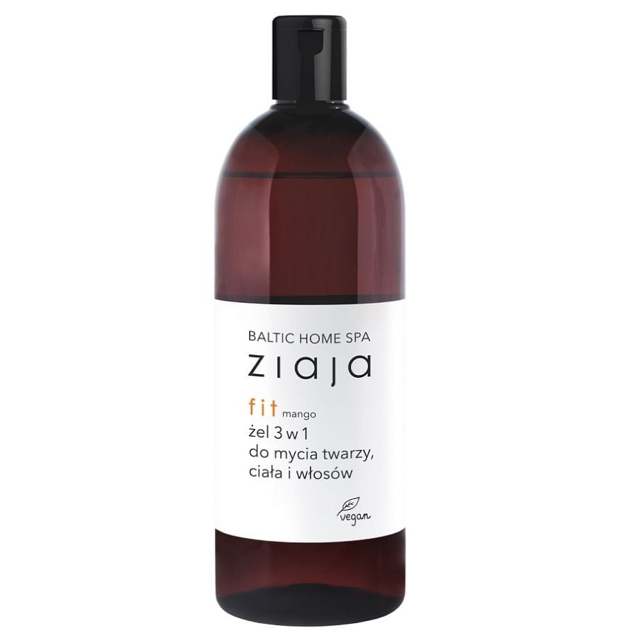 Средство для душа Ziaja Baltic Home SPA Fit, 3 в 1, манго, 500 мл