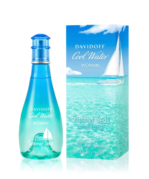 Туалетная вода Davidoff Cool Water Woman Summer Seas женская 100 мл - Дэвидофф Кул Ватер Сис