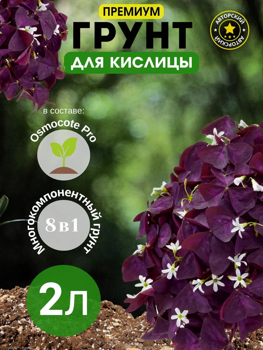 Грунт для Кислицы 2л готовый премиум