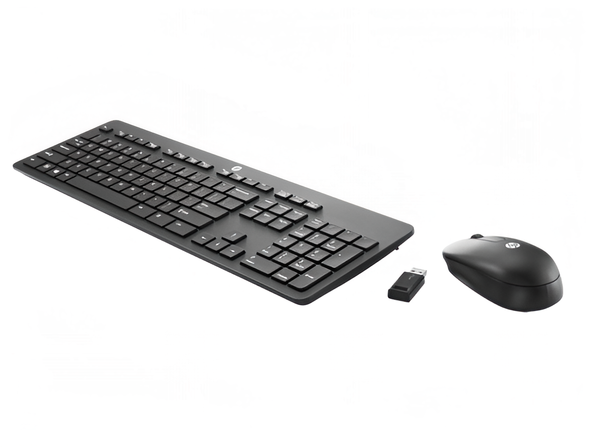 Клавиатура + Мышь HP Wireless 330 Combo, черный (2V9E6AA), (M53562-251)