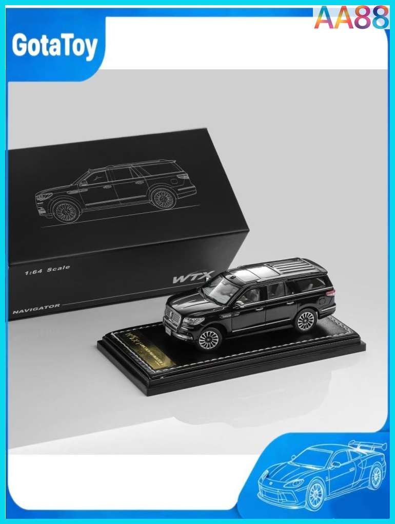 Модель автомобиля WTX Lincoln Navigator 1:64, металлическая коллекционная машинка, игрушка, подарок мальчику