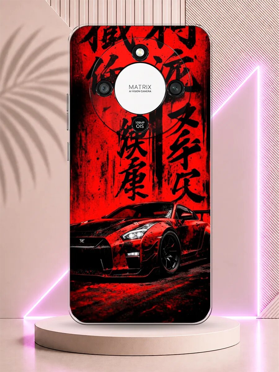 Чехол на Honor Magic 8 Lite Nissan GTR