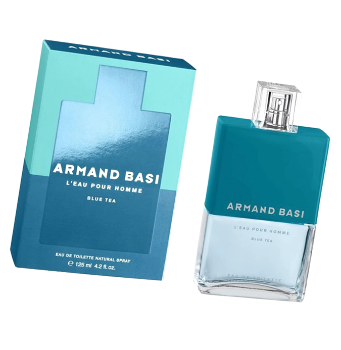 Мужская туалетная вода Арманд Баси Ле Пур Хом 125 мл - Armand Basi Blue Tea Синий Чай