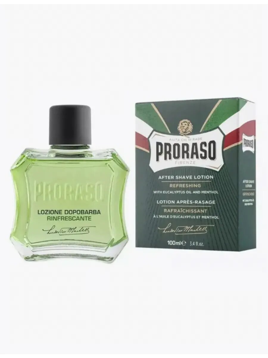 Лосьон после бритья Proraso освежающий с маслом эвкалипта и ментолом, 100мл