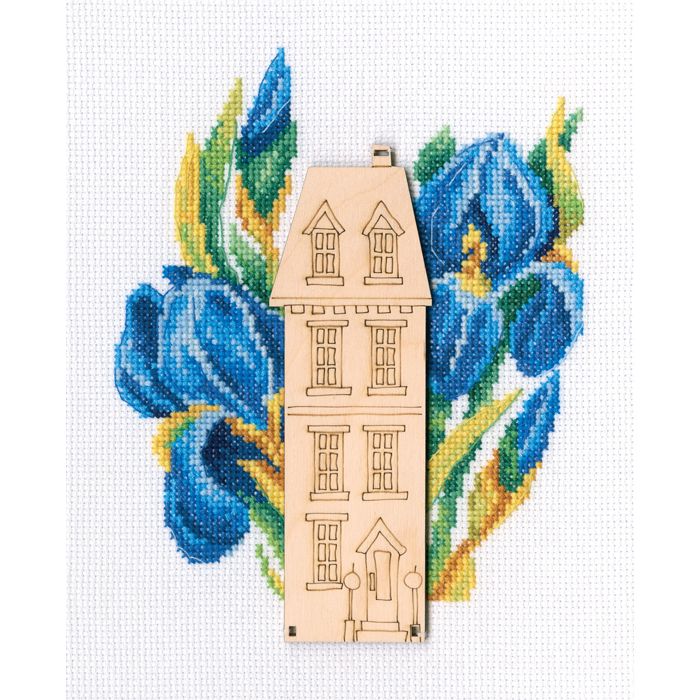 Набор для вышивания РТО "Улица цветов" (14 x 16,5 см.) / РТО MBE9005