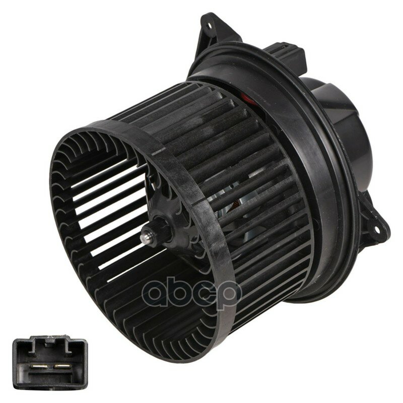Моторчик отопителя FORD FOCUS I (1998-2004)/ MONDEO III (2000-2007) климат контроль с разъемом 33 мм, после 01.2004 LUZAR арт.