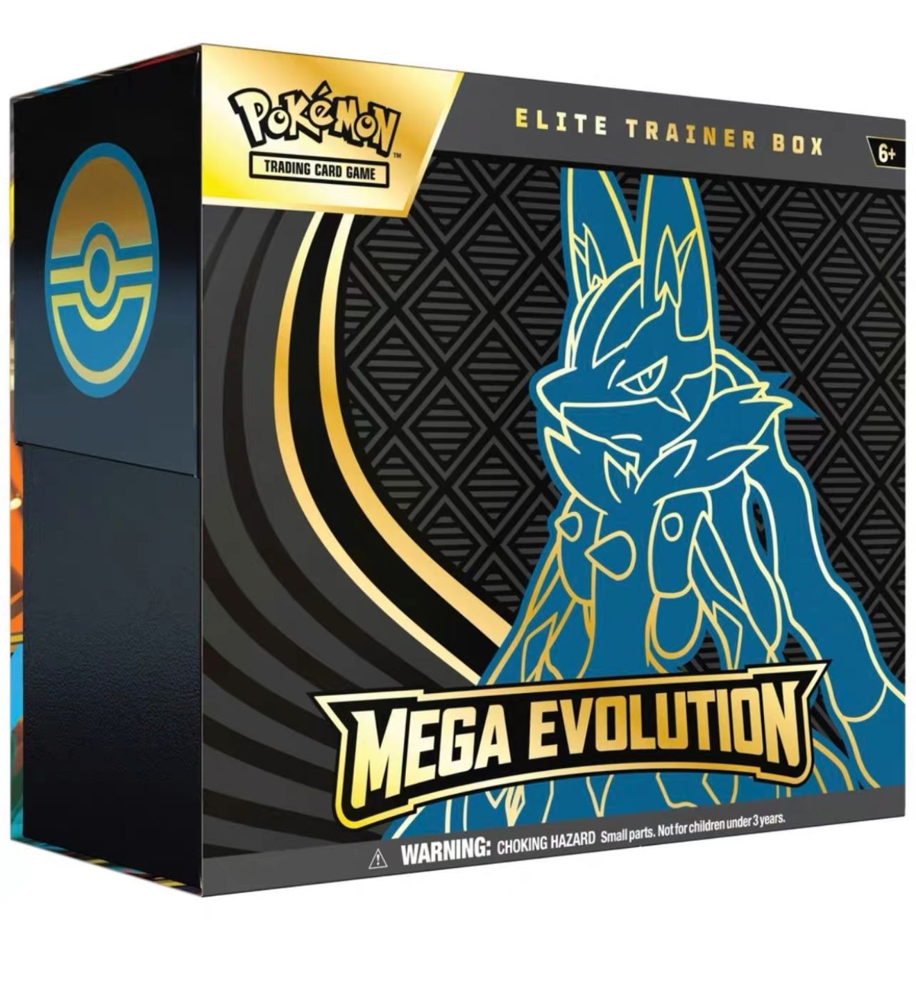 Pokemon: Набор карточек Mega Evolution Lucario Elite Trainer Box