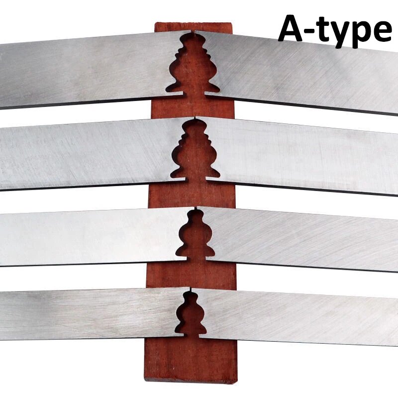 Набор резцов из быстрорежущей стали 3 типа 4pcs set, A-type