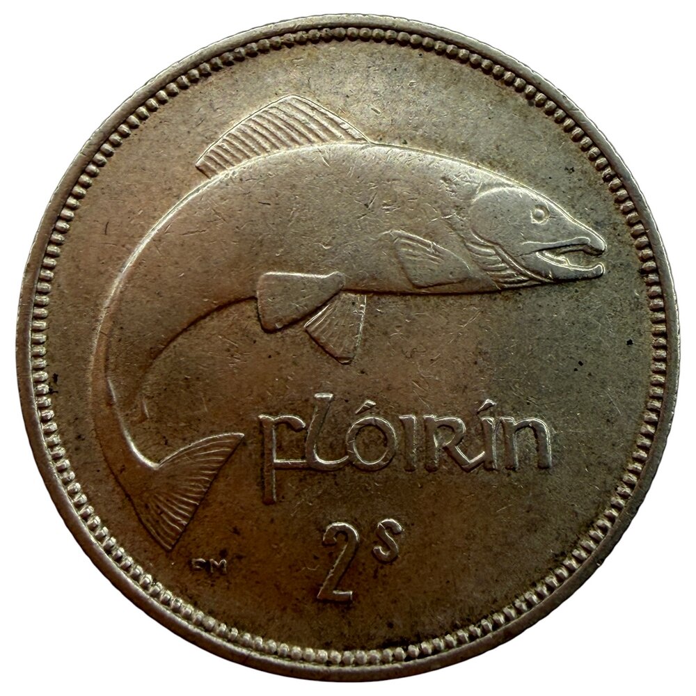 Ирландия 2 шиллинга (1 флорин) 1939 г.