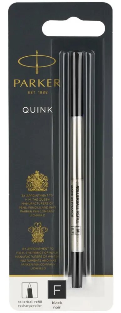 Стержень для ручки-роллера Parker Refill Roller Ball в блистере 1950321