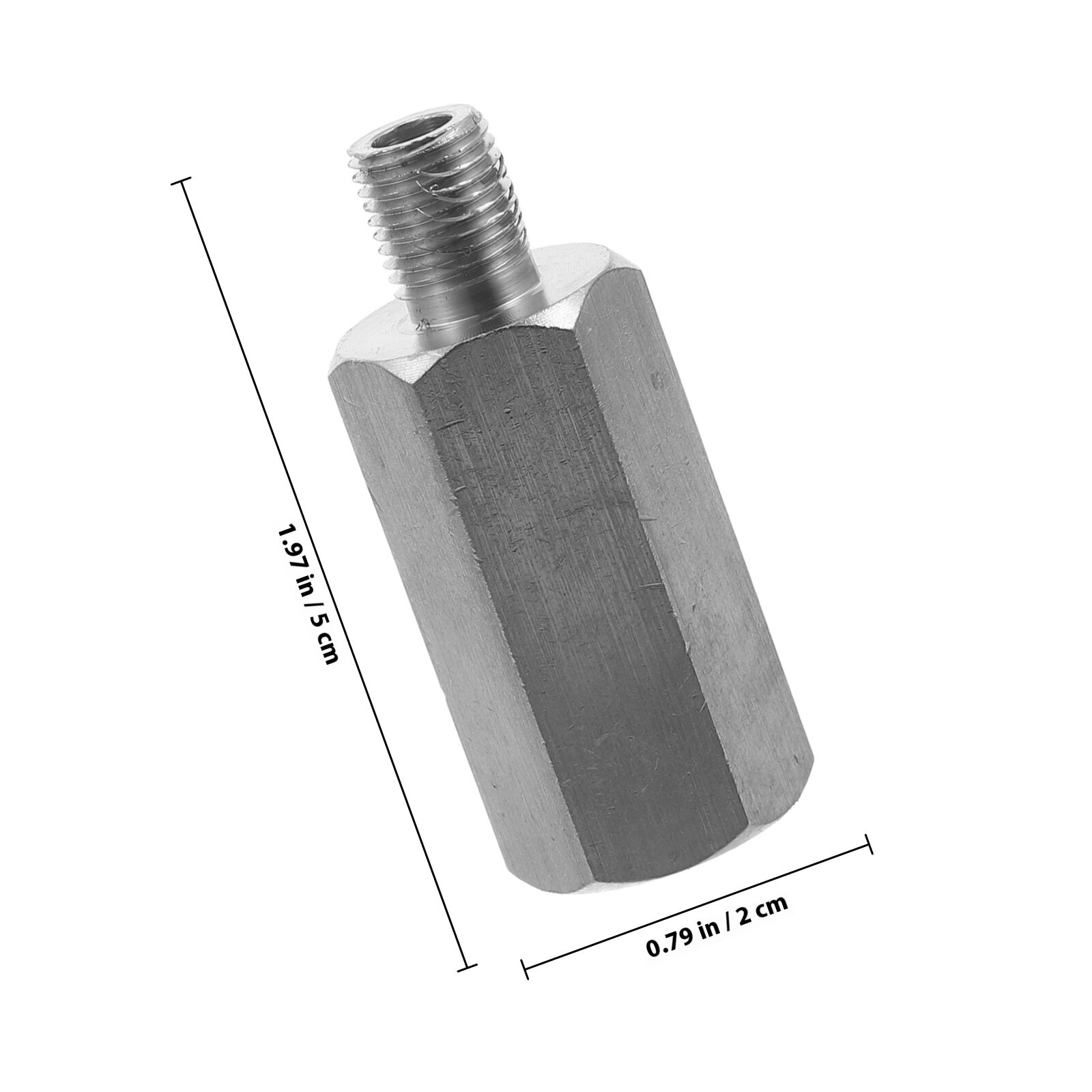 Адаптер Датчика Масляного Давления Для Авто Серебристый 5.00X2.00X2.00Cm