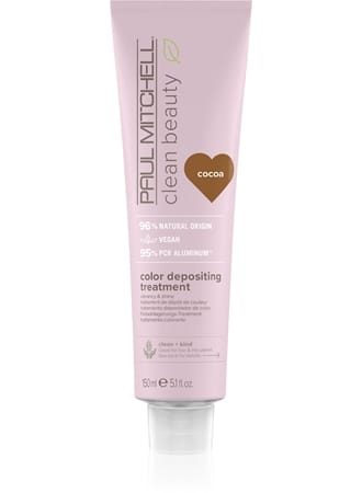 Маска для волос Paul Mitchell Clean Beauty Color Depositing Treatment, оттенок cocoa, 150 мл